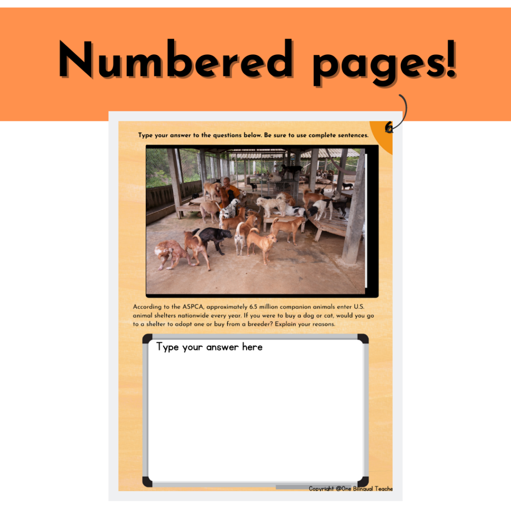 October ESL/Writing Prompts/Bell Ringers w/Pictures | Made By Teachers