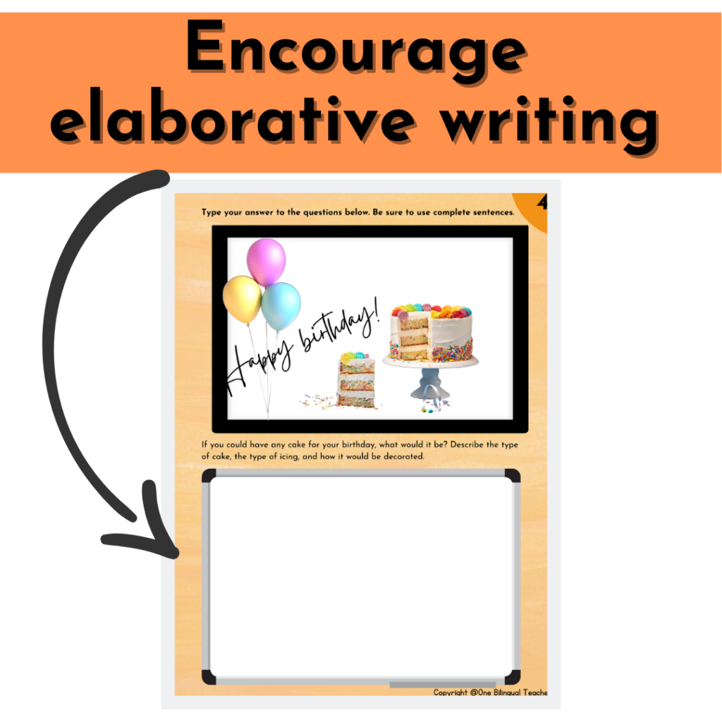 October ESL/Writing Prompts/Bell Ringers w/Pictures | Made By Teachers