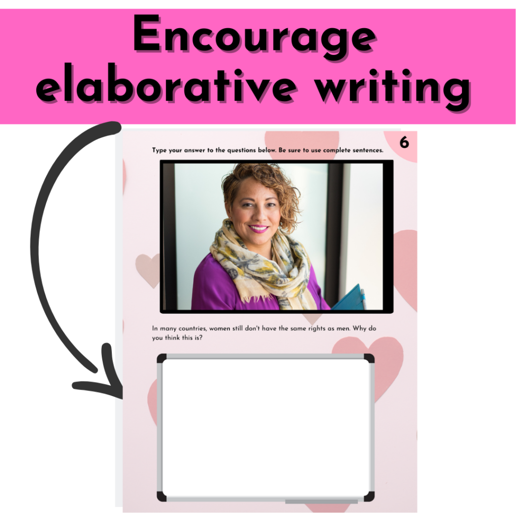 ESL BELL RINGERS/WRITING PROMPTS YEAR LONG BUNDLE W/PICTURES | Made By ...