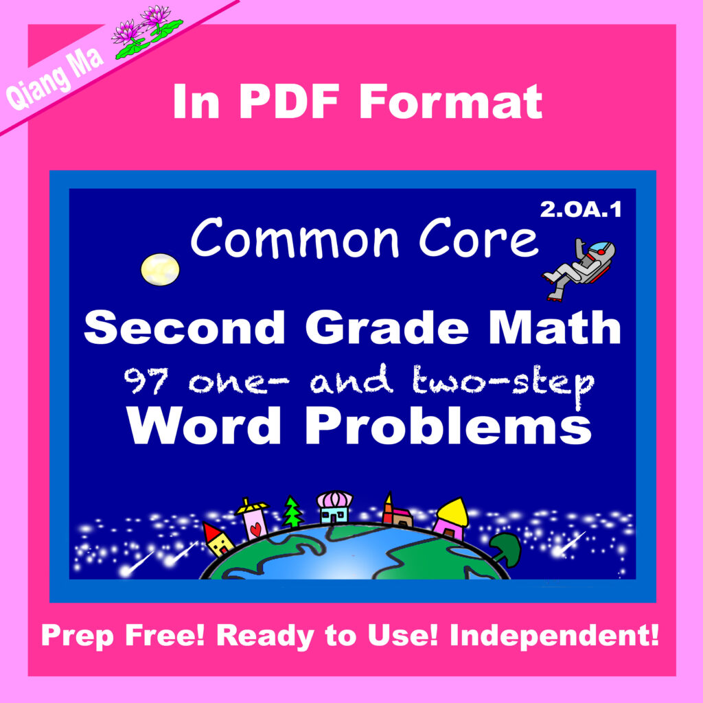 2nd Grade Math Word Problems 2 OA 1 Made By Teachers