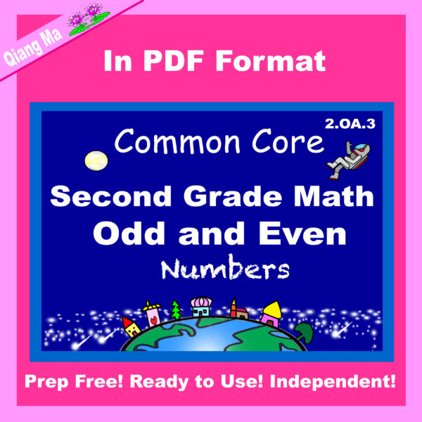 2nd Grade Math Odd and Even Numbers 2.OA.3 | Made By Teachers