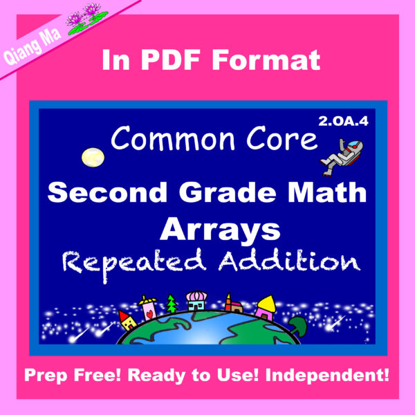 2nd Grade Math Arrays Repeated Additions 2.OA.4 | Made By Teachers