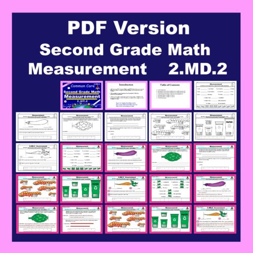 2nd Grade Math Measurement 2.MD.2 | Made By Teachers
