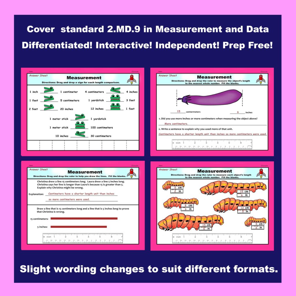 2nd Grade Math Measurement 2.MD.2 | Made By Teachers
