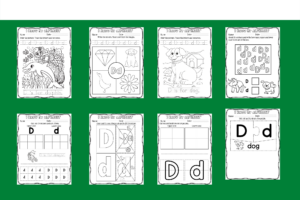 Pre-K Letter D Themed No Prep Activity Workbook | Made By Teachers