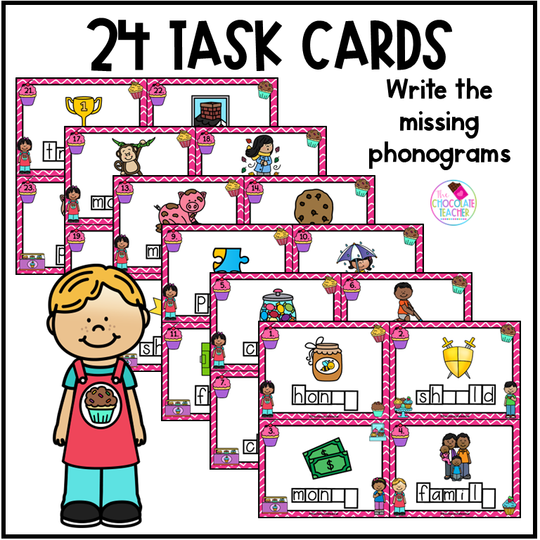 Long E IE EY Y Phonics Write the Room | Made By Teachers