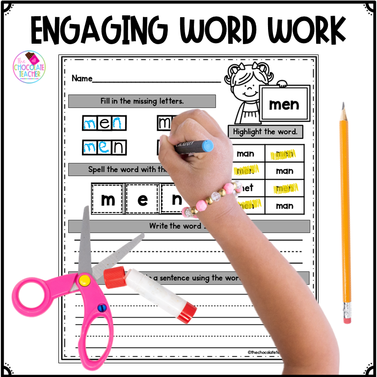 Sight Word Practice - Fry Words - No Prep Worksheets - Words 101-200 ...