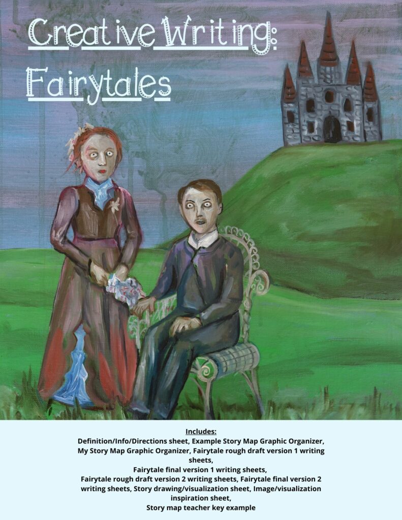 Fairytales writing packet - graphic organizer Middle High School SPED ...