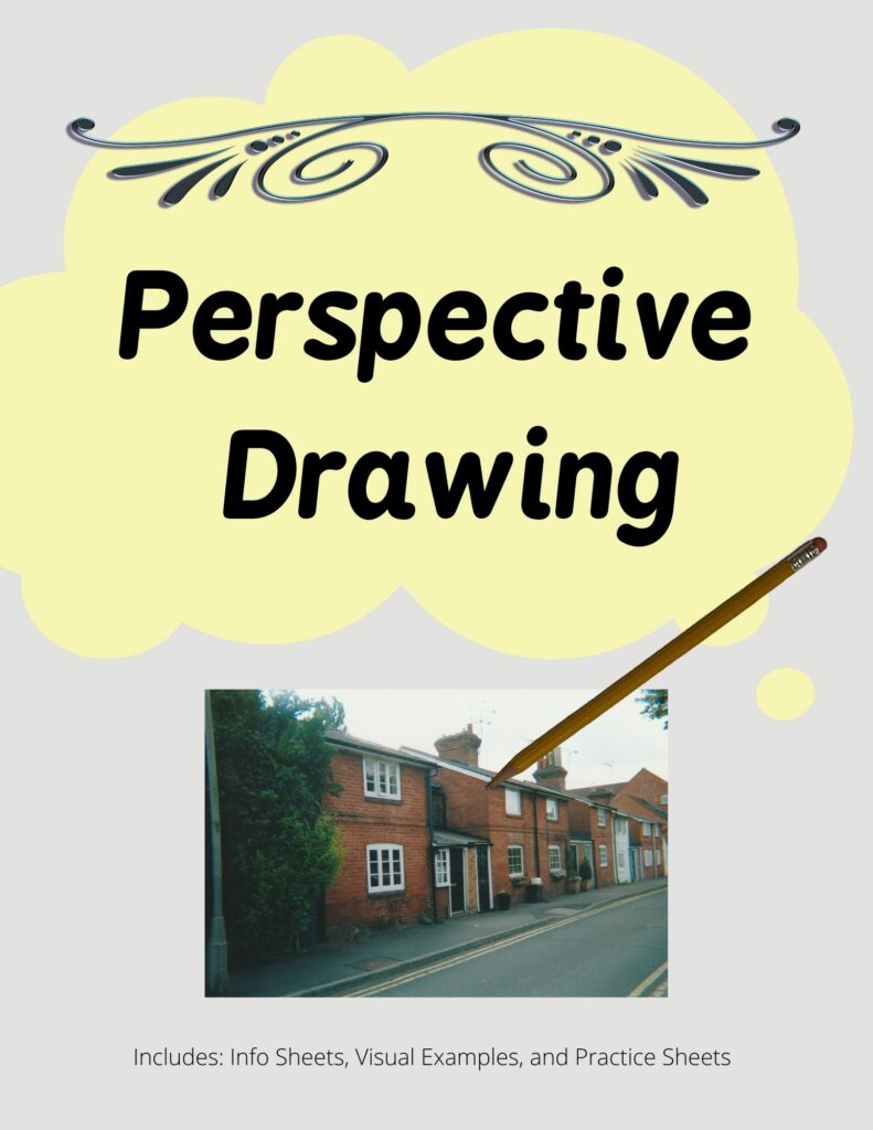 Perspective in Drawing - Art Class Basics High School College Practice ...
