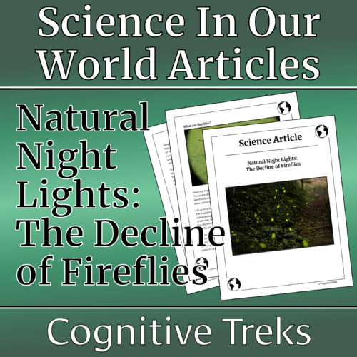 Science Reading Article | Ecology & Life Science | Fireflies ...