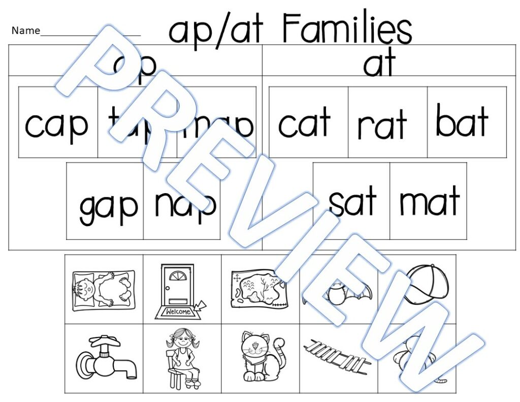 First Grade | Kindergarten CVC Short Vowel Bracelets | Worksheets ...