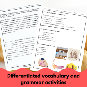 Activities to accompany Alice in Paris Season 1 Episode 4 | Made By ...