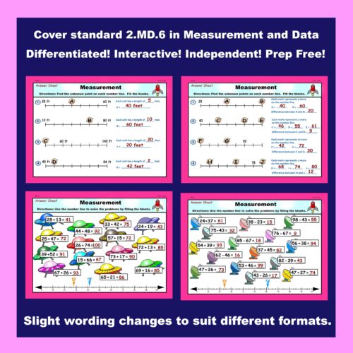2nd Grade Math Measurement 2.MD.6 | Made By Teachers