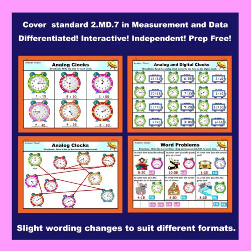 2nd Grade Math Time 2.MD.7 | Made By Teachers