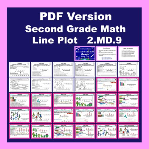 2nd Grade Math Line Plot 2.MD.9 | Made By Teachers