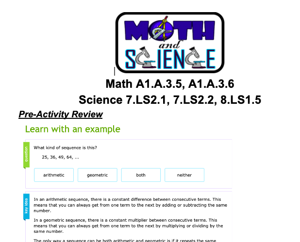 Real World Math/Science Algebra Bundle (OAS, NGSS) | Made By Teachers