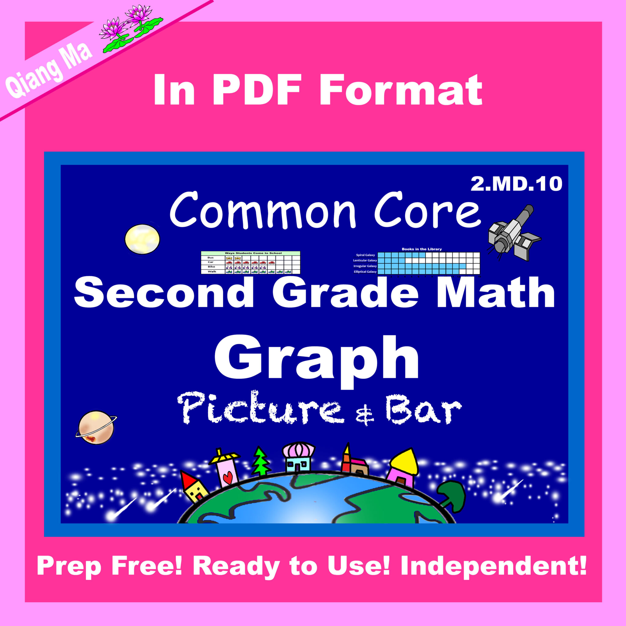 2nd Grade Math Measurement and Data Bundle 2.MD.1-10 | Made By Teachers