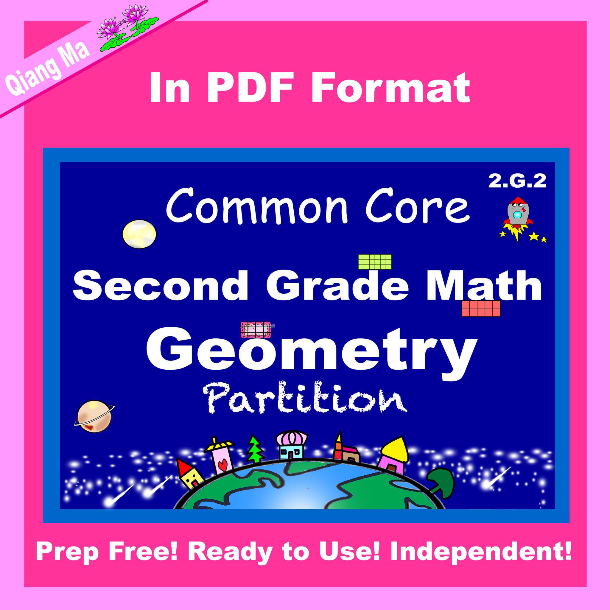 2nd Grade Math Geometry 2.G.2 | Made By Teachers