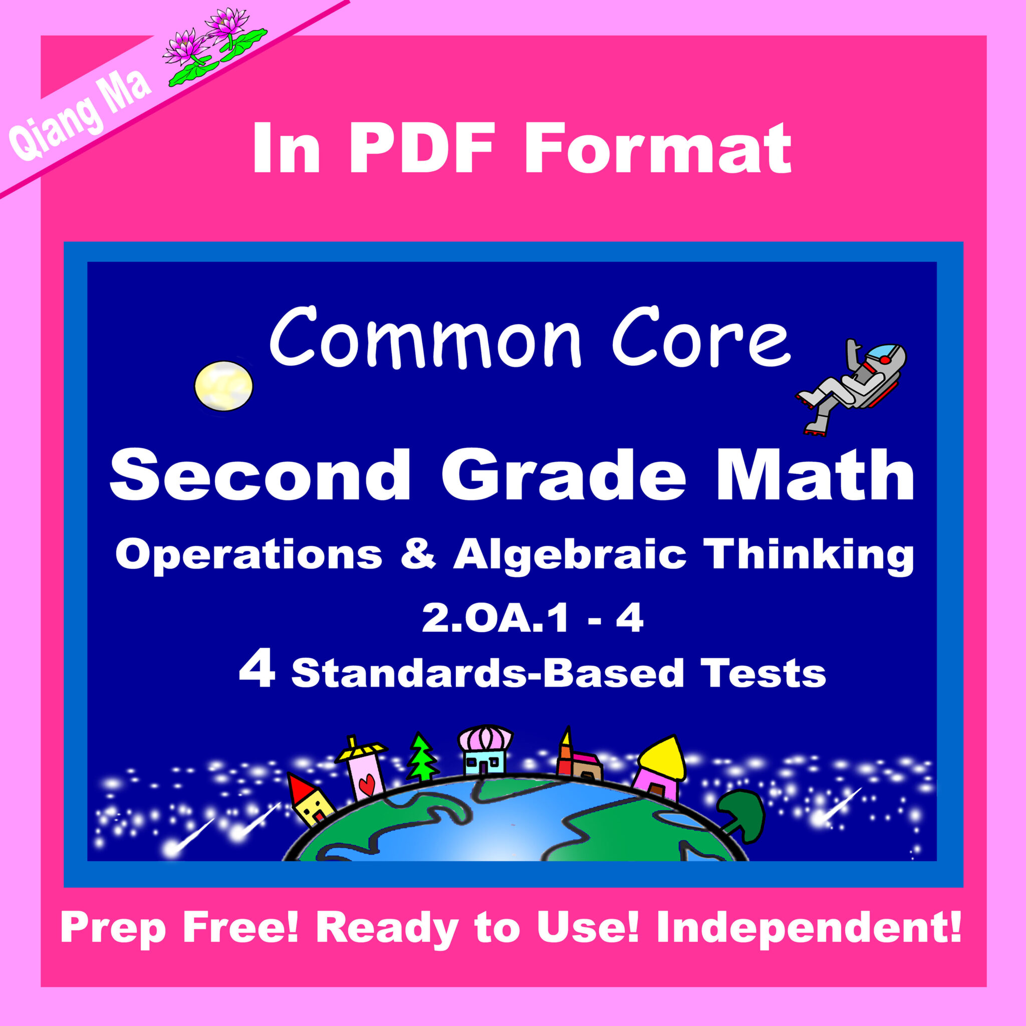 2nd Grade Math Addition And Subtraction 2 OA Tests Made By Teachers