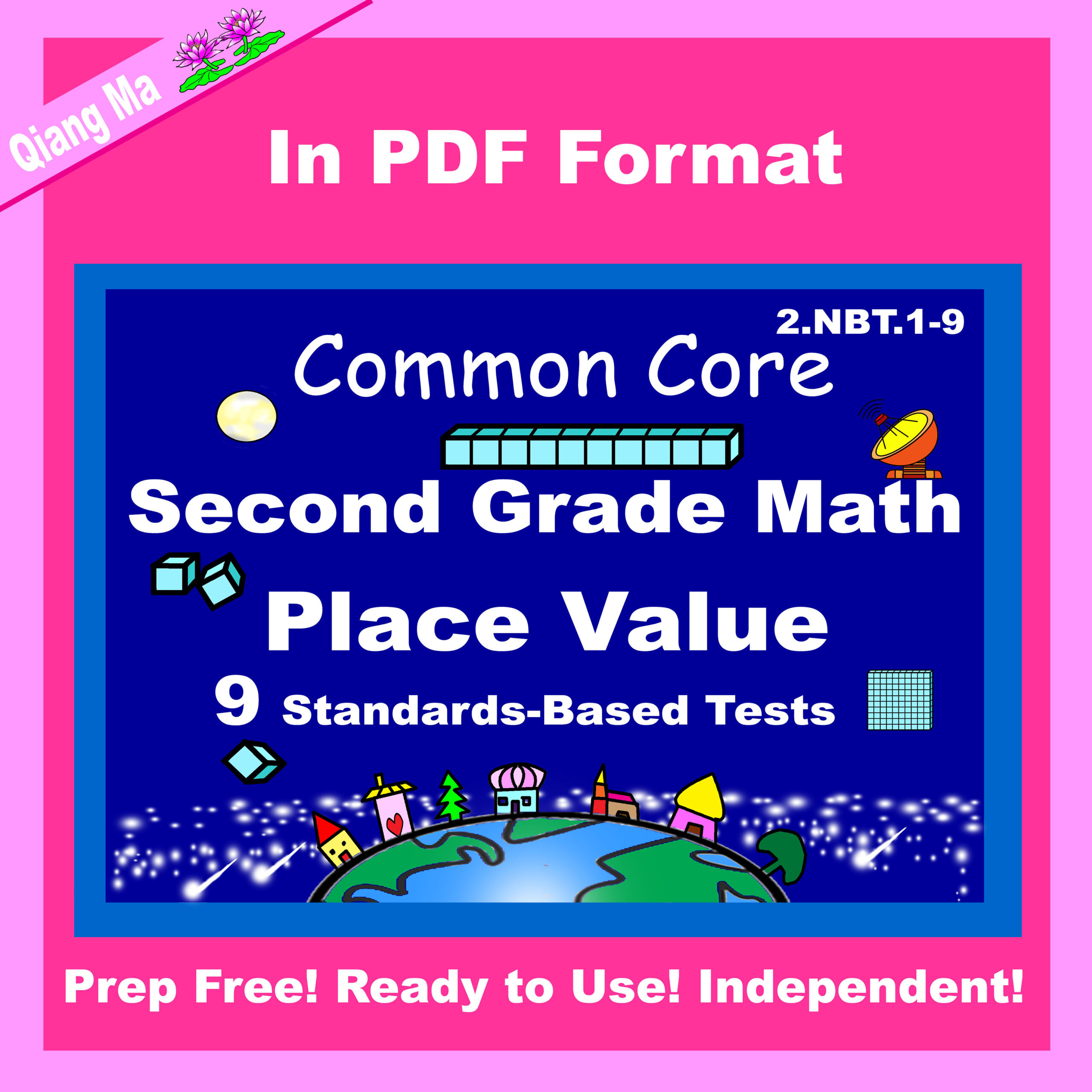 2nd Grade Math Place Value 2 NBT Tests Made By Teachers