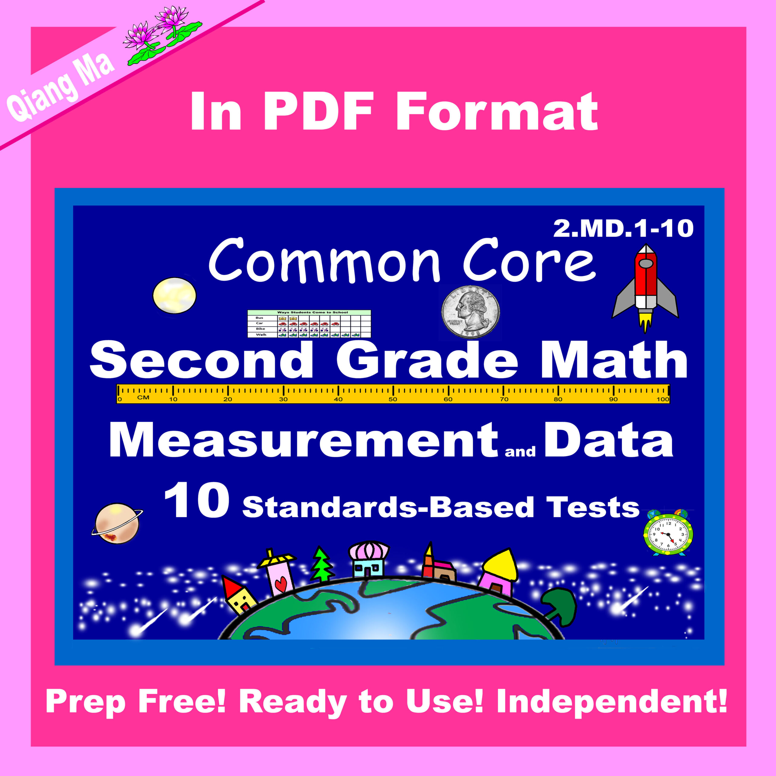 2nd Grade Math Measurement And Data 2 MD Tests Made By Teachers 2nd Grade Math Measurement And Data 2 MD Tests Made By Teachers