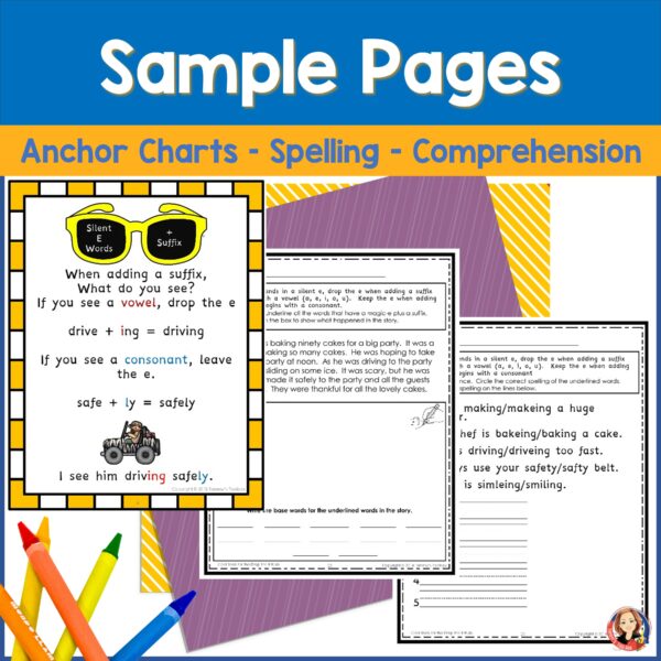 Drop the E Spelling Rule Activities - Made By Teachers
