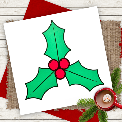 Winter Holly Berry Craft | Made By Teachers