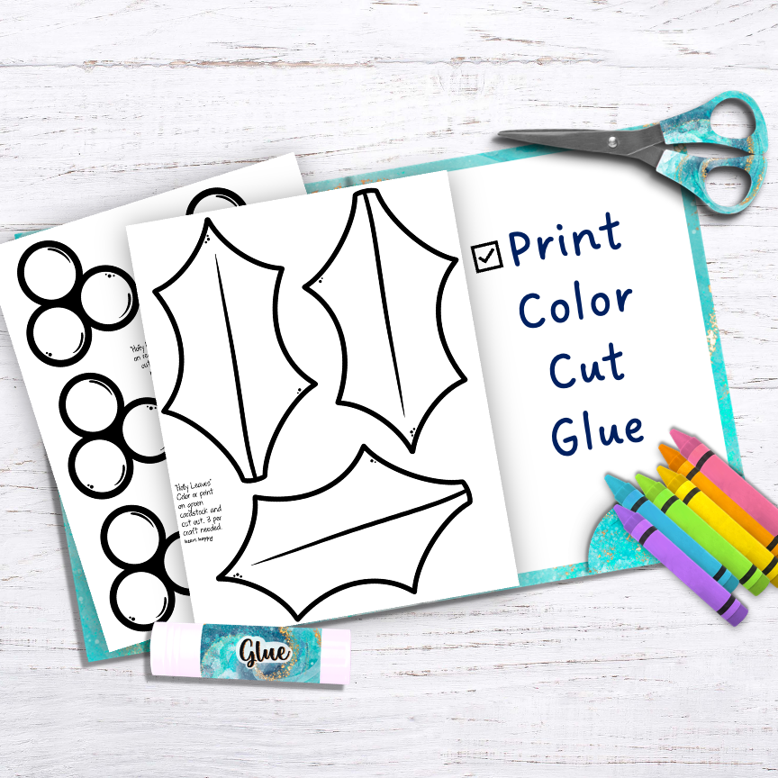 Winter Holly Berry Craft | Made By Teachers