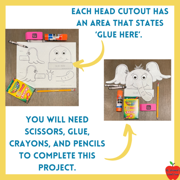 Horton Hears a Who (Inspired) Art Craft and Writing Activity ( K-2 ...