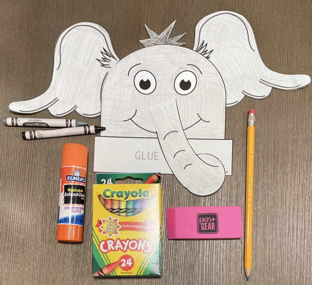 Horton Hears a Who (Inspired) Art Craft and Writing Activity ( K-2 ...