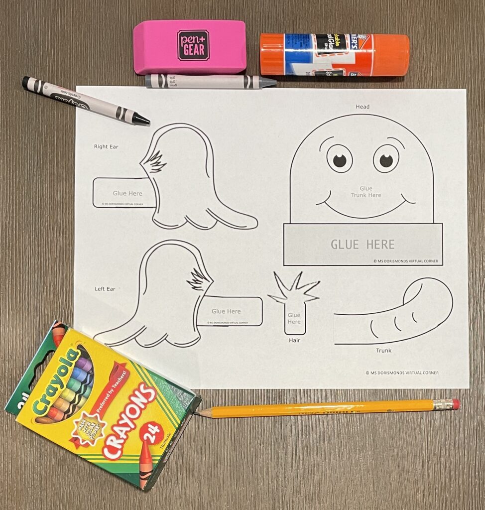 Horton Hears a Who (Inspired) Art Craft and Writing Activity ( K-2 ...