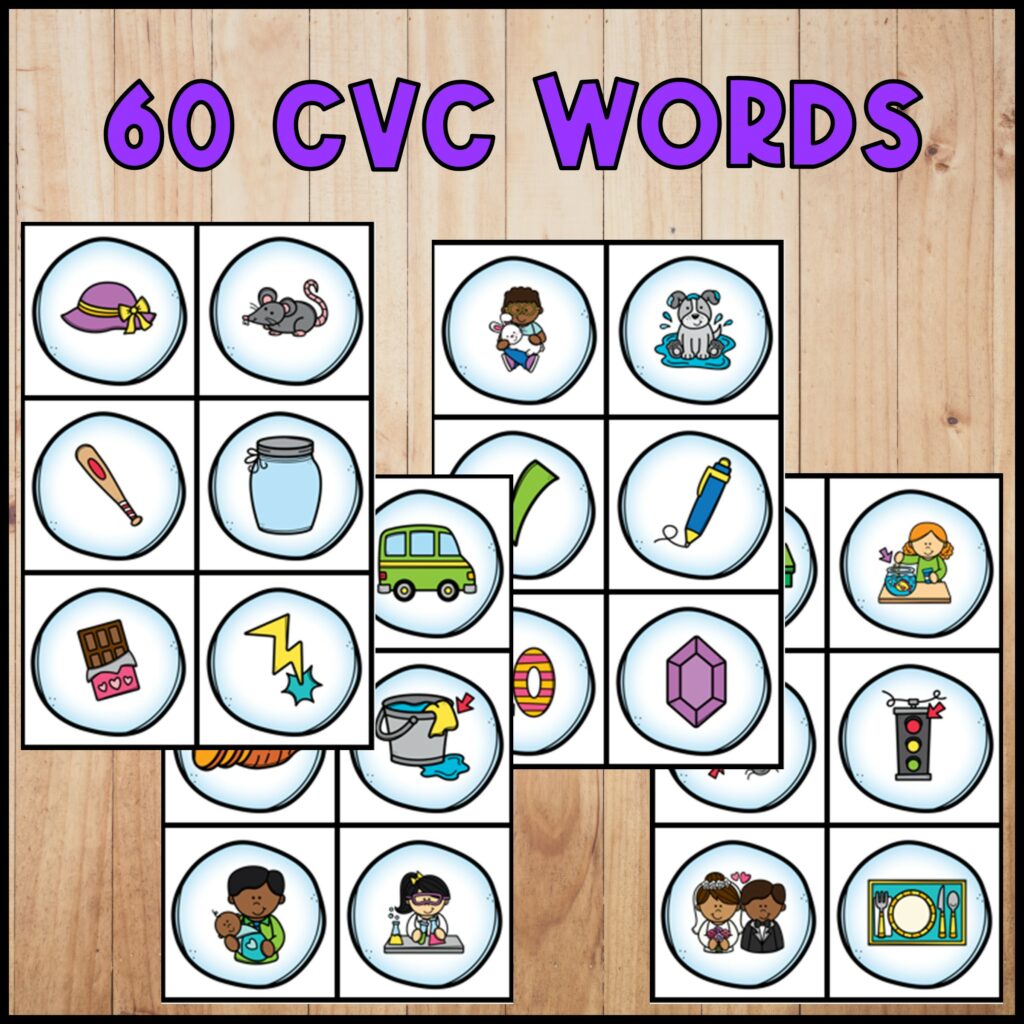 Winter CVC Words | Build It Write It | Science of Reading Aligned ...