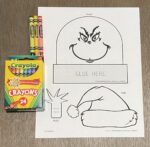 The Grinch (Inspired) Art Craft and Writing Activity (K-2) | Made By ...