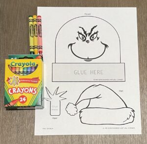The Grinch (Inspired) Art Craft and Writing Activity (K-2) | Made By ...