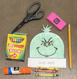 The Grinch (Inspired) Art Craft and Writing Activity (K-2) | Made By ...