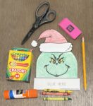 The Grinch (Inspired) Art Craft and Writing Activity (K-2) | Made By ...