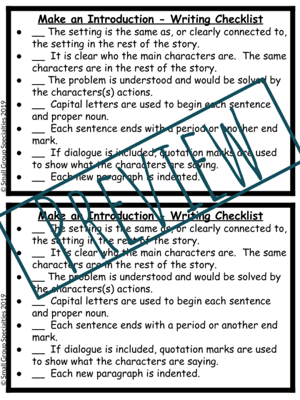 Make an Introduction - Narrative Writing Practice | Made By Teachers