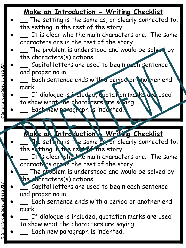 Make an Introduction - Narrative Writing Practice | Made By Teachers