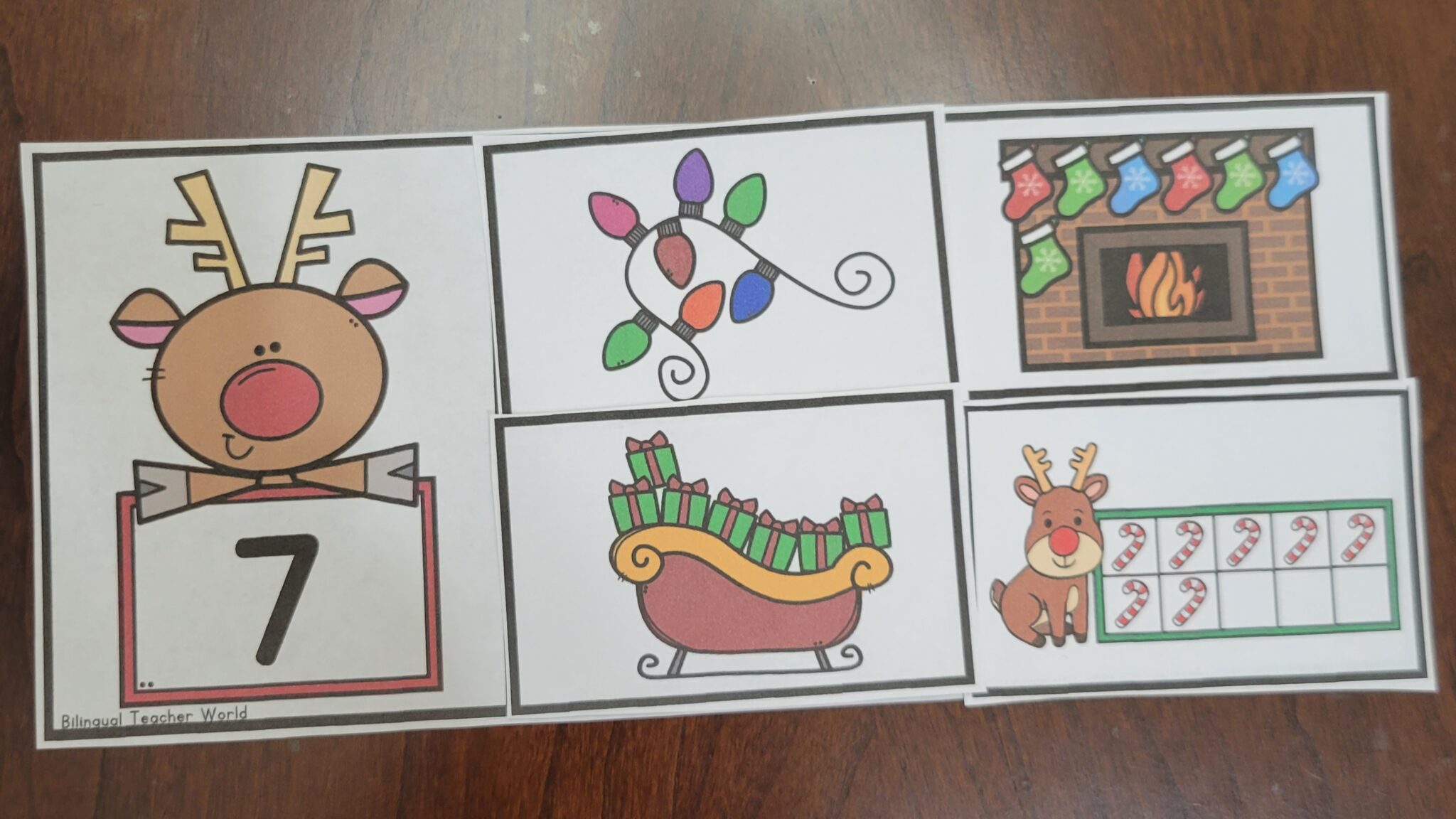 Christmas Sorting Center | Numbers 1-10 | Made By Teachers