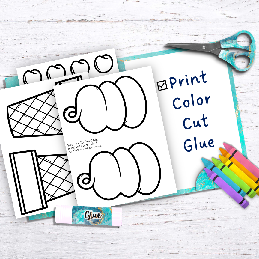 Ice Cream Craft Mix & Match | Made By Teachers