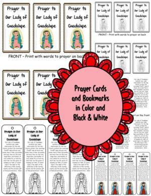 Prayer to Our Lady of Guadalupe Prayer Pack - Made By Teachers