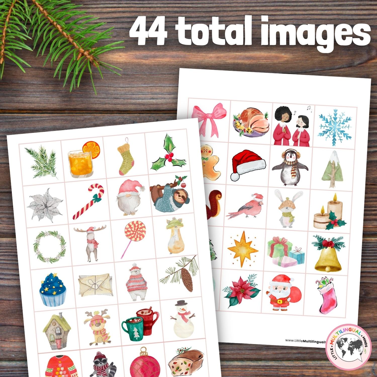 Actividades de Navidad: Christmas Bingo in Spanish, Bingo de Navidad ...