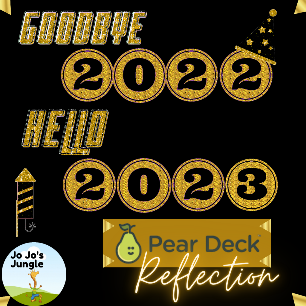 New Year Reflection and Goal Setting Google Slides™ Interactive Pear ...