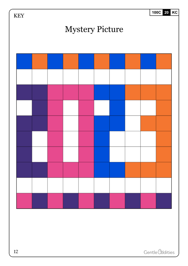 New Year 2023 Math Mystery Picture Hundred Charts (Place value, Add ...