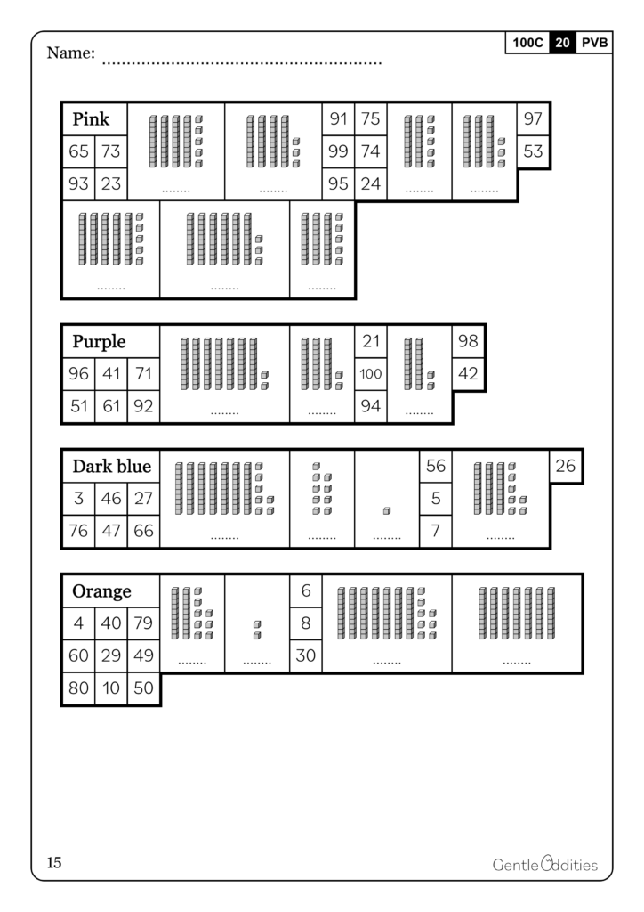 New Year 2023 Math Mystery Picture Hundred Charts (Place value, Add ...