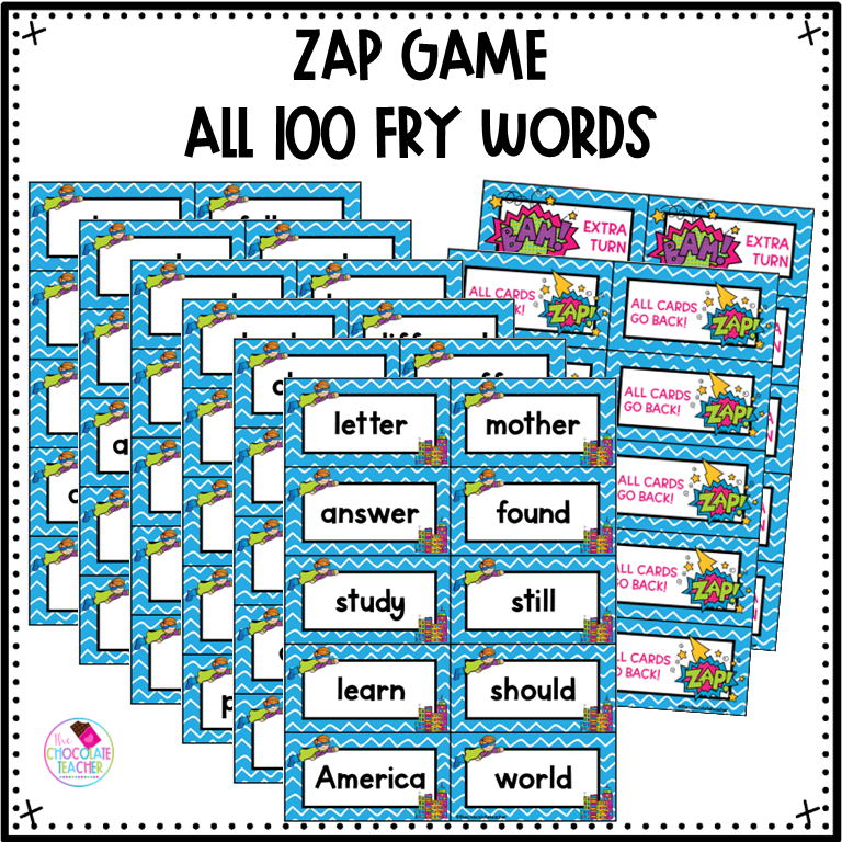 Sight Word Practice Game Worksheets Fry Words 101 200 Made By
