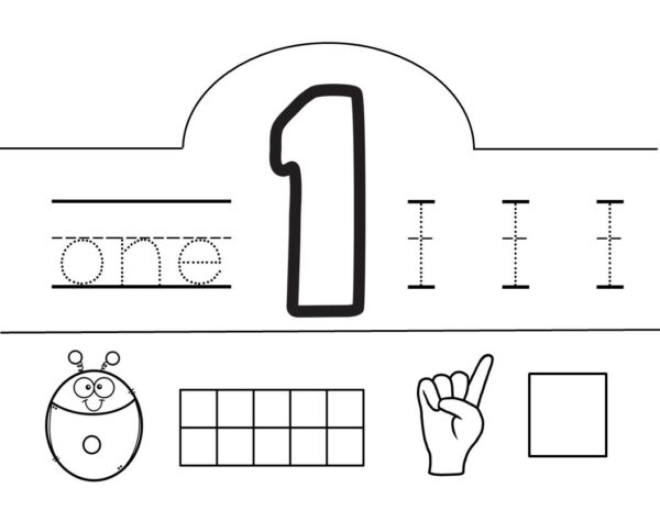 Number of the Day| Early Math Number Hats | Subitizing | Printing ...