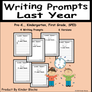 Last Year Writing Prompts | Made By Teachers