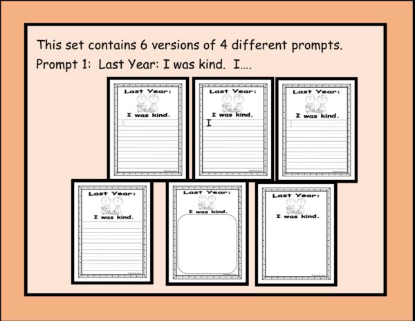 Last Year Writing Prompts | Made By Teachers