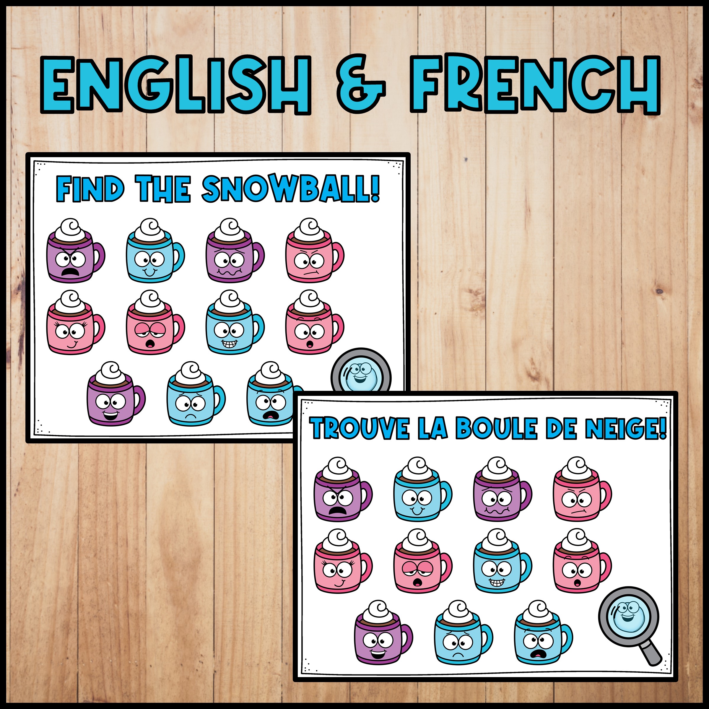 Digital Hide & Seek | Find the Snowball | Winter Social Emotional ...